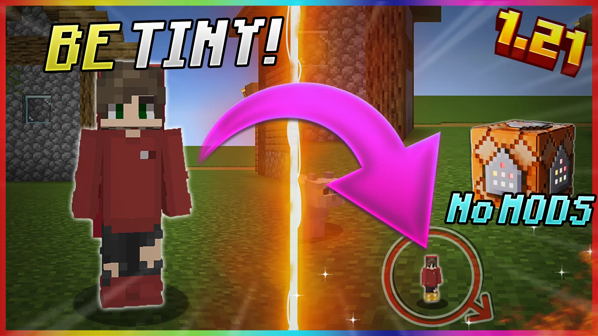 How to Become Tiny in Minecraft 1.21+ (One Command) Without Mods ...